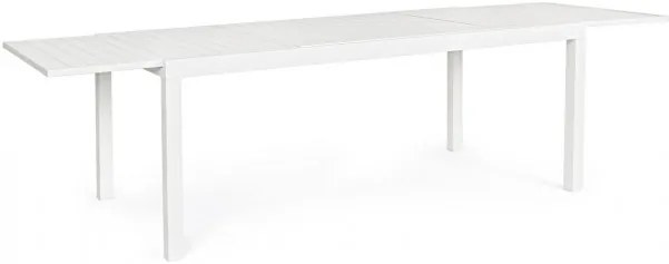 BIZZOTTO Rozkládací zahradní stůl HILDE 200x100cm bílý 0663403