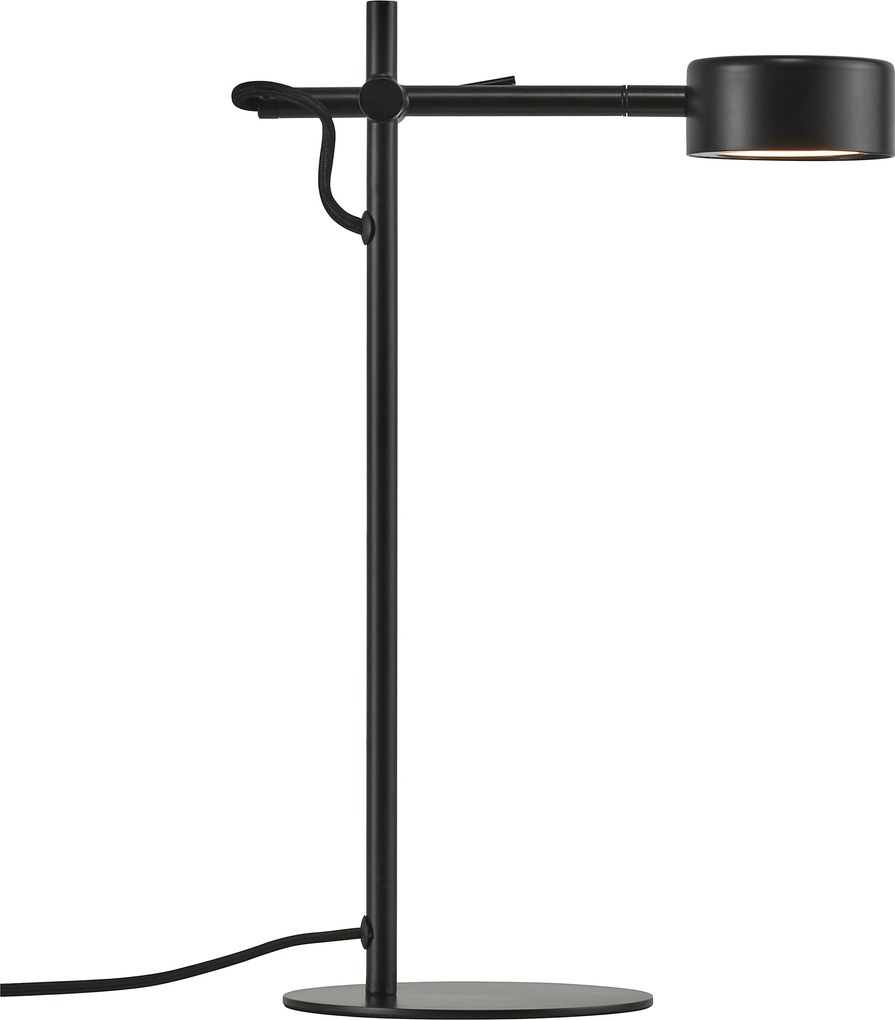 Stolní lampa Nordlux Clyde (černá) Stolní lampy kov, plast IP20 2010835003