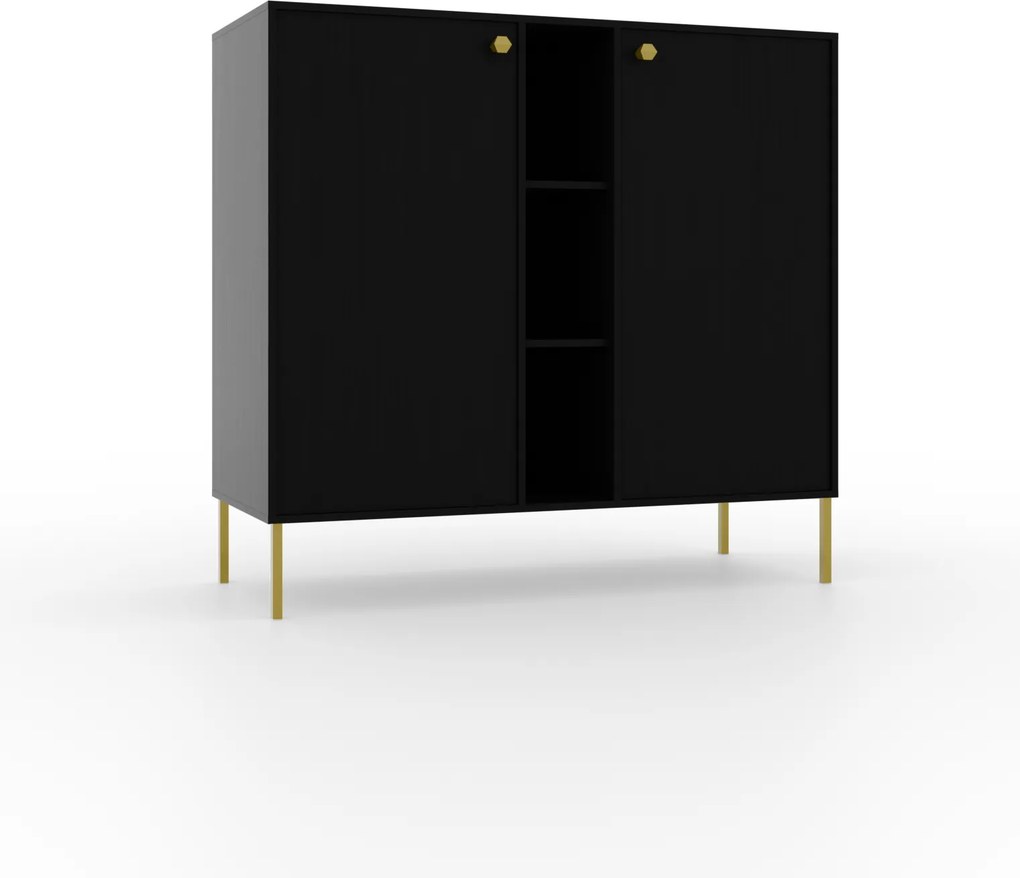 ADRK Furniture Komoda 2D 3P Tili ADRK-CHES-TIL-2D-3P-B
