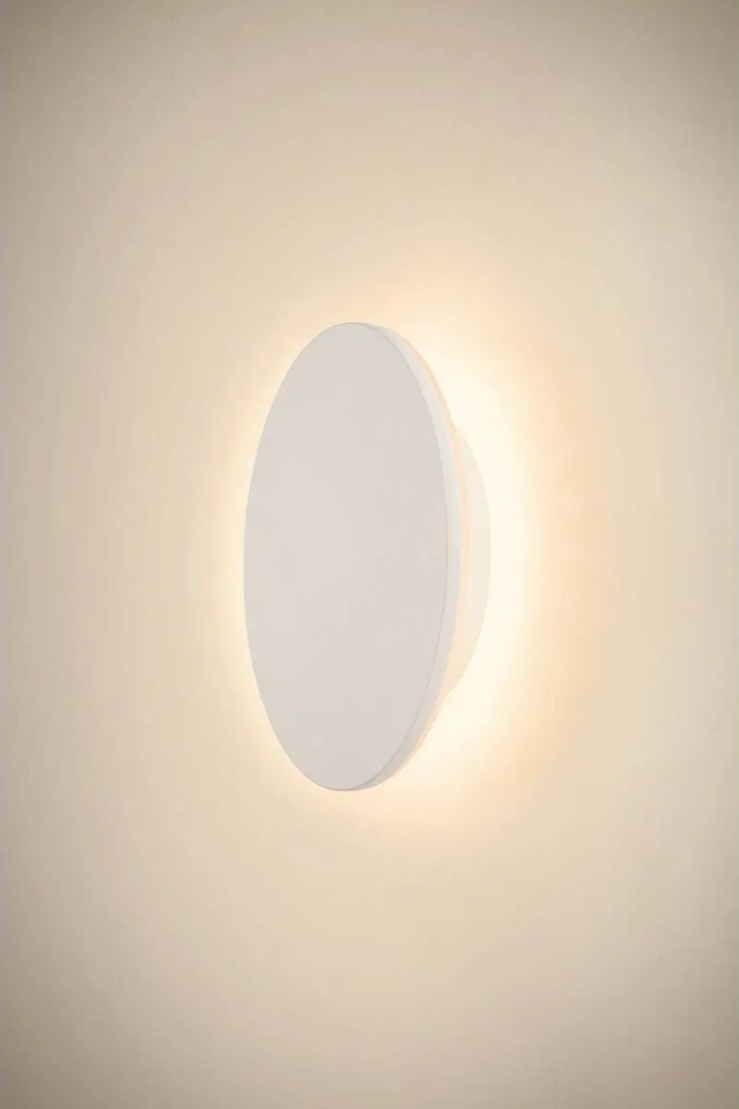 LA 1007914 D-RING M nástěnné svítidlo, fáze, 2700/3000K, fáze, IP65, bílá - BIG WHITE (SLV)