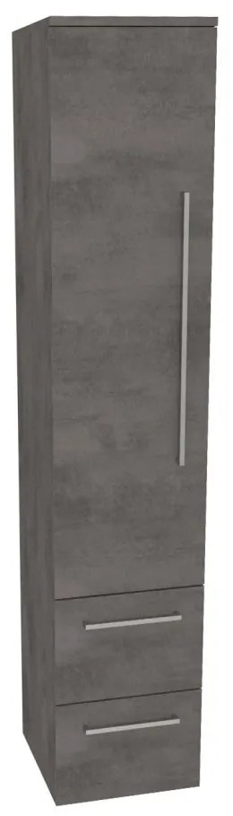 Mereo Mereo, Bino, koupelnová skříňka vysoká 163 cm, levá, Multidecor, CN697BET2