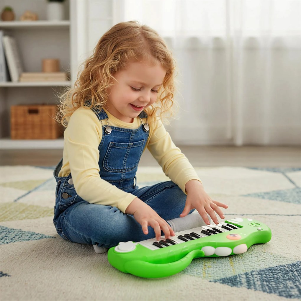 Costway 25 Dětské digitální piano Keys s vestavěnou hudební