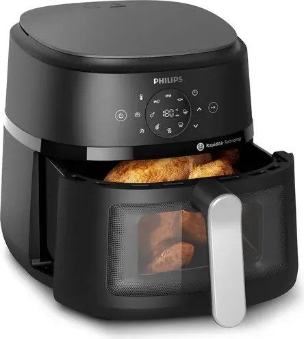Philips 2000 Series Airfryer 2000 series, objem 6,2 l (stříbrná) NA231/00