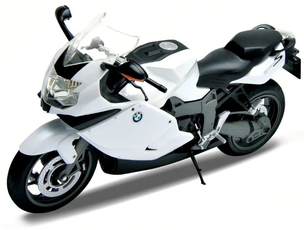 Welly Motocykl BMW K1300S model 1:10 bílý