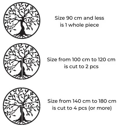 Dřevěný obraz strom života na zeď I SENTOP HDF0155-akcia20