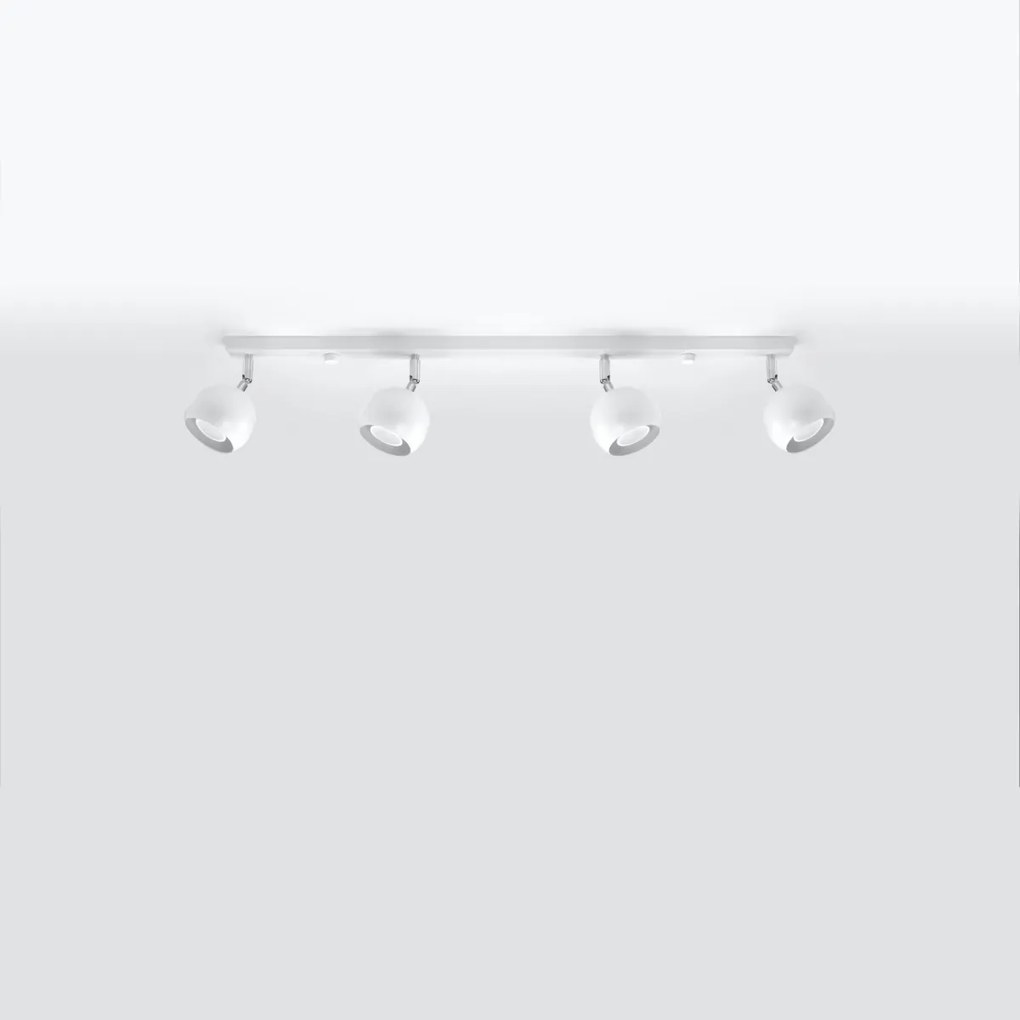 Sollux Lighting Stropní svítidlo OCULARE 4L bílé