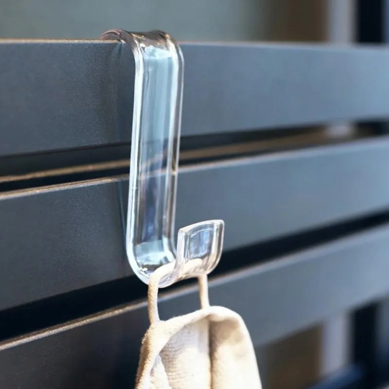 Erga Neo, háček na topidlo, termoplast, průhledná, ERG-YKA-RY.HACZYK PVC NEO