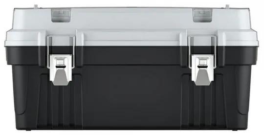 Kufr na nářadí s kovovým držadlem a zámky 54 × 27,8 × 26,9 cm, přepážky