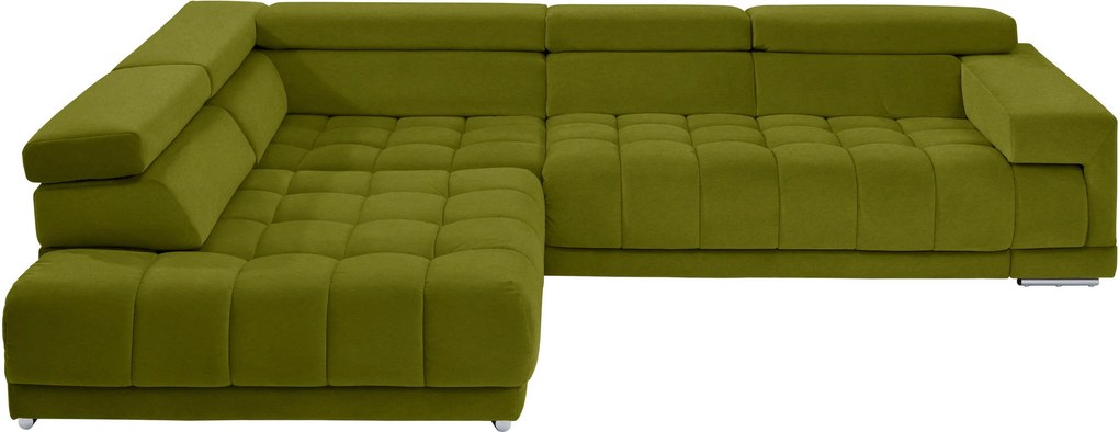XXXLutz ROHOVÁ SEDAČKA, textil, zelená Beldomo Speed - Sedací soupravy - 000711005362