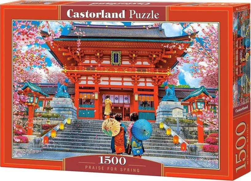 Castorland puzzle oslava jara 1500 dílků
