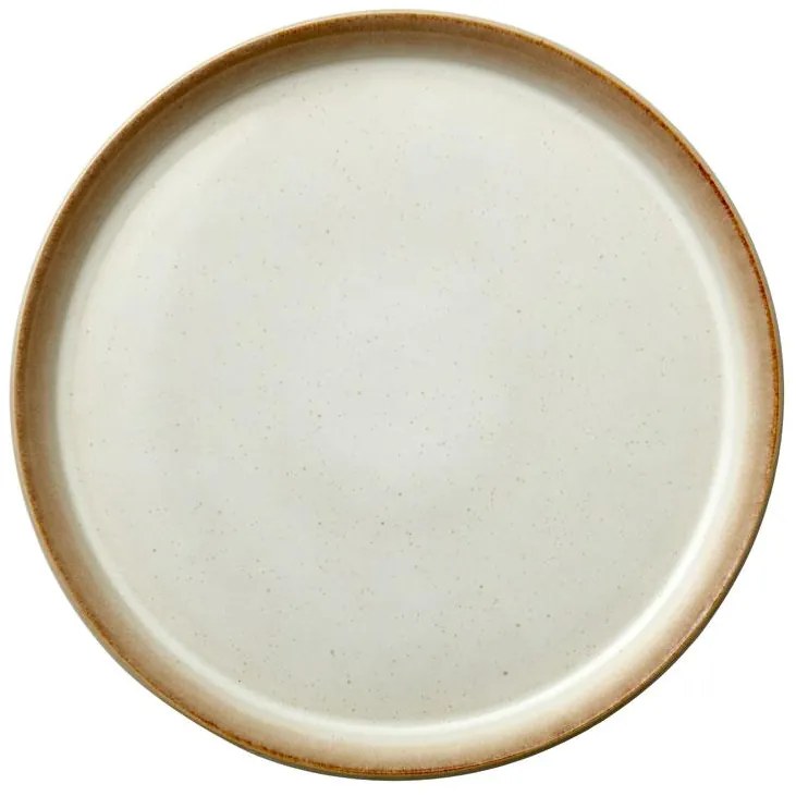 Bitz, Mělký talíř  27 cm Cream/Cream | krémová