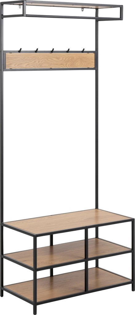 XXXLutz ŠATNA, 77/185/40 cm MID.YOU - Online Only šatny & botníky - 001749083306