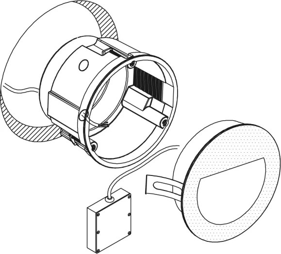 Eglo 99576 - LED Venkovní zápustné svítidlo ARACENA LED/2,5W/230V IP65 černá