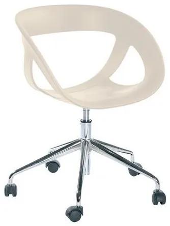 Gaber Plastová židle MOEMA 5R Barva plastu Gaber bílá 00