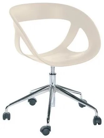 Gaber Plastová židle MOEMA 5R Barva plastu Gaber slonová kost 01