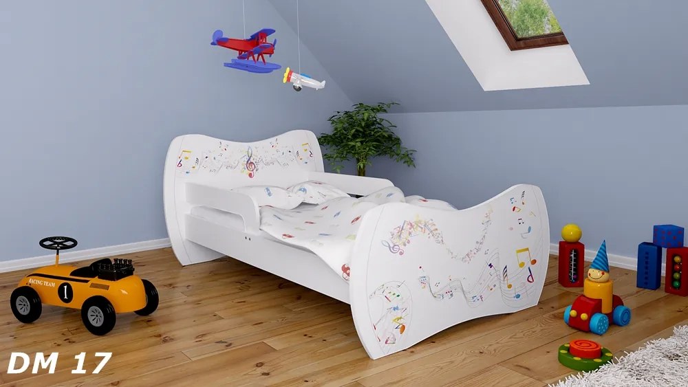 Dětská postel Dream vzor 17 180x90 cm