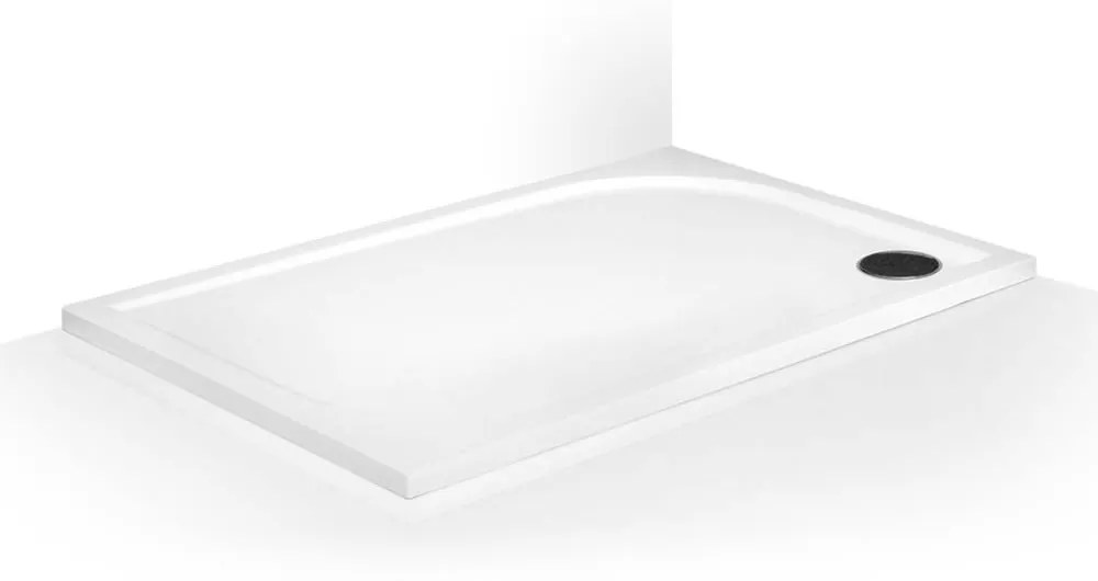 Obdélníková sprchová vanička z litého mramoru RECTAN-M 30 mm S 900 × 800 RECTAN-M /900x800 8000450