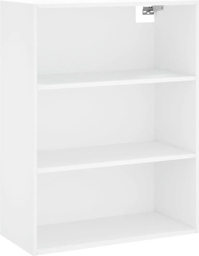 Skříň highboard bílá 69,5 x 34 x 180 cm kompozitní dřevo 3200521