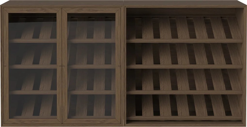 Bolia designové stojany na víno Vega Wine Cabinet Combination 03