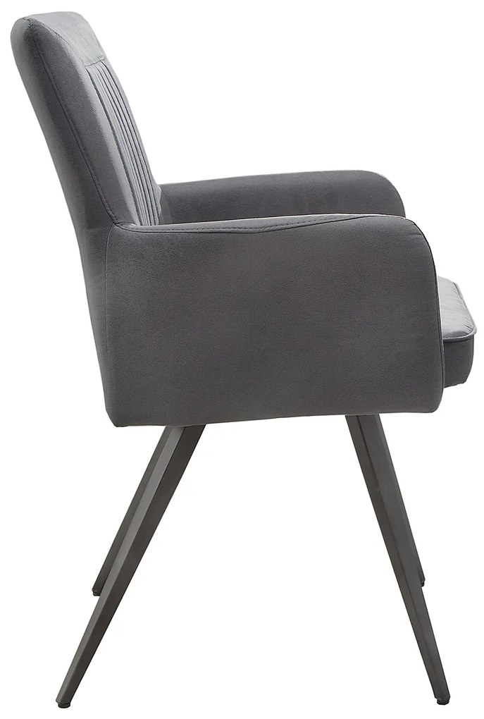 Noble Home Jídelní židle PIRENO, šedá