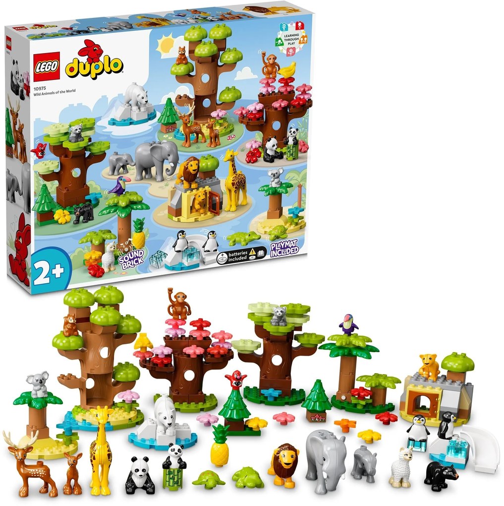 Lego stavebnice lego® duplo® 10975 divoká zvířata světa