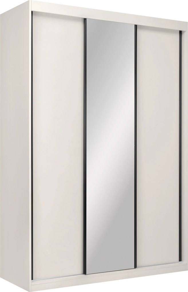 XXXLutz ŠATNÍ SKŘÍŇ S POSUVNÝMI DVEŘM, kašmírová, 150/215/59,5 cm P & B - Šatní skříně - 000885001502