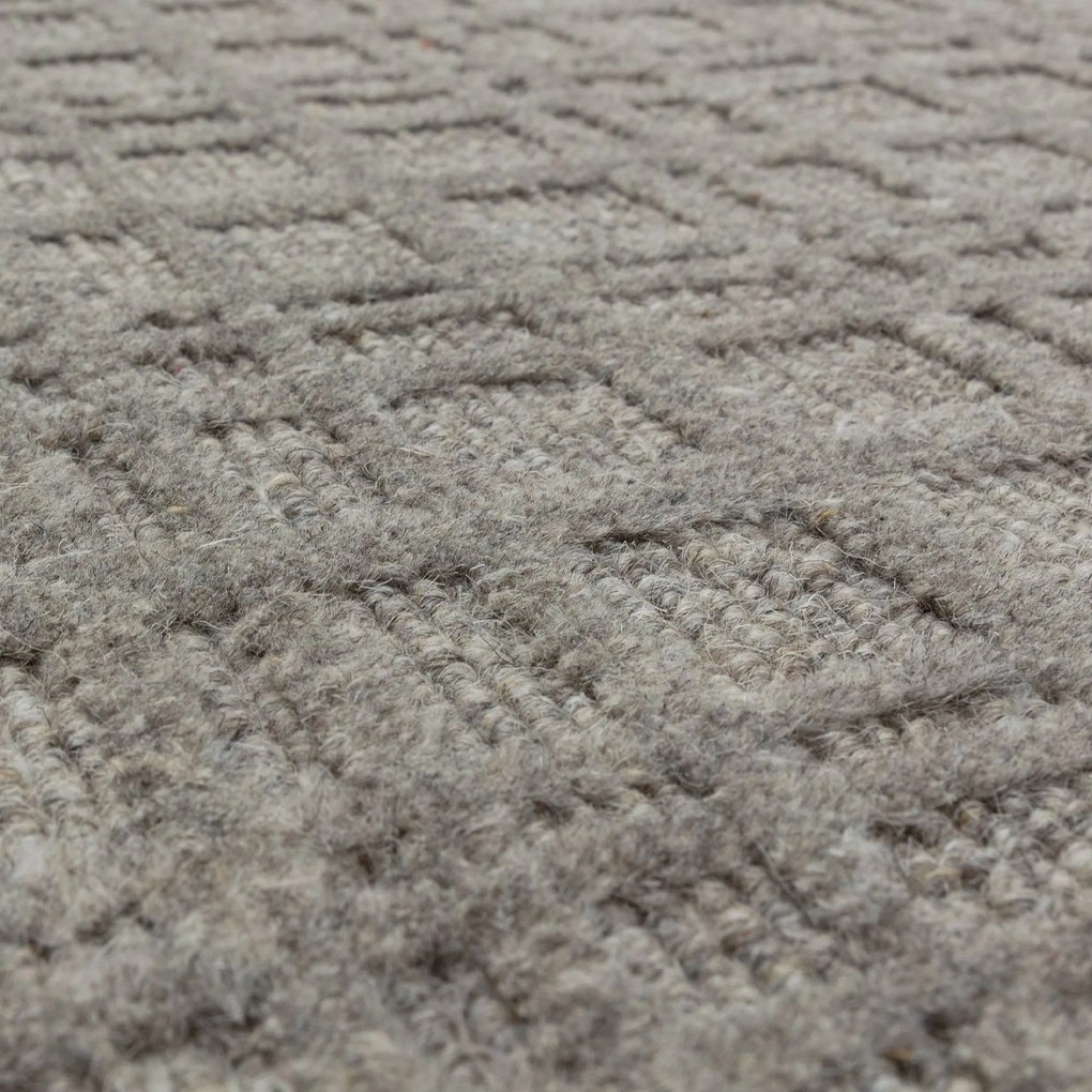 Tribeca Design Kusový koberec Berney Taupe Rozměry: 200x290 cm