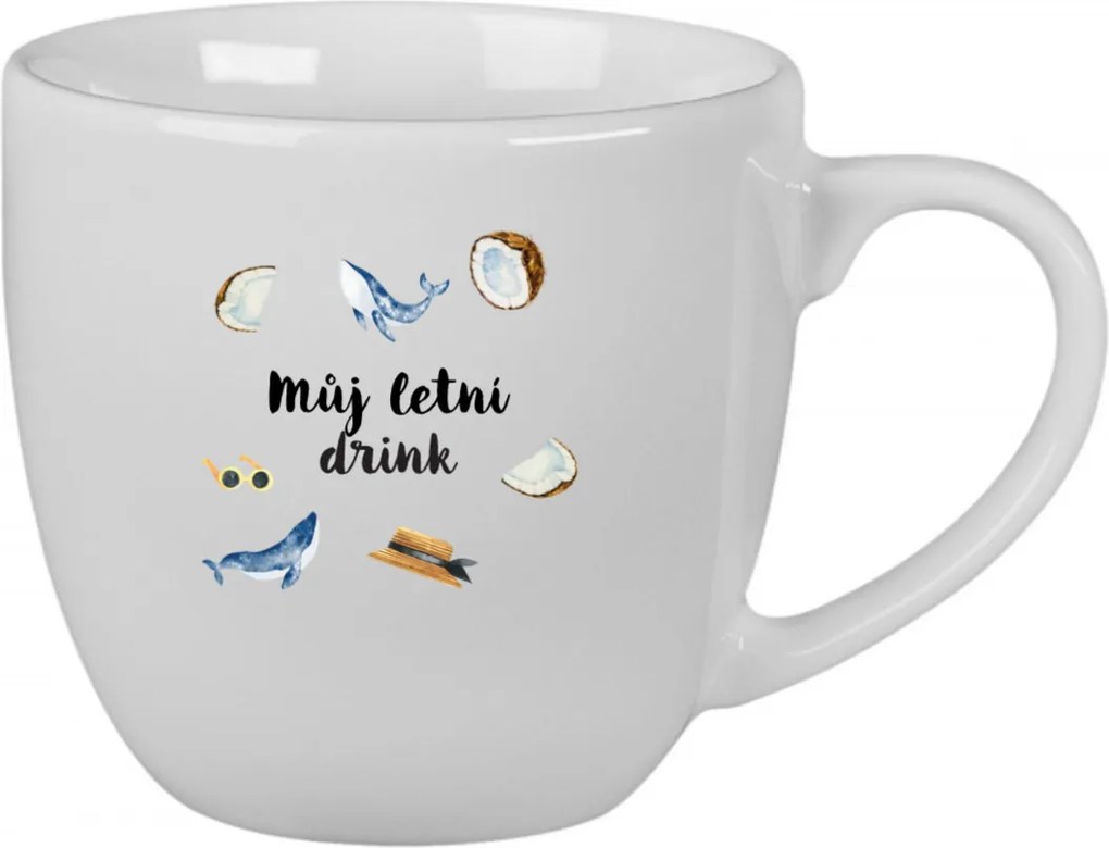 Personalizovaný keramický hrníček 400 ml s letním mixem