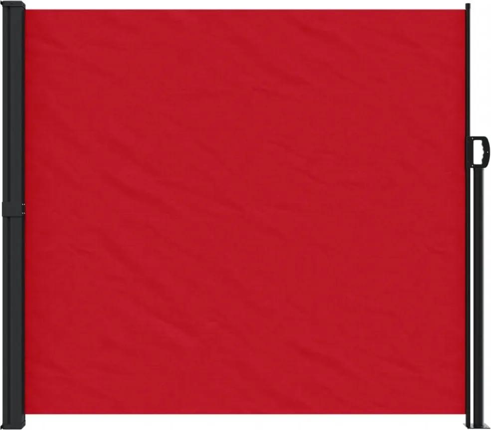 vidaXL Zatahovací boční markýza 180 x 300 cm [4004342] Barva: Červená