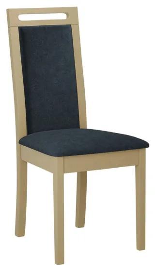 Čalouněná jídelní židle Heven VI, Barva dřeva: černý, Potah: Paros 2