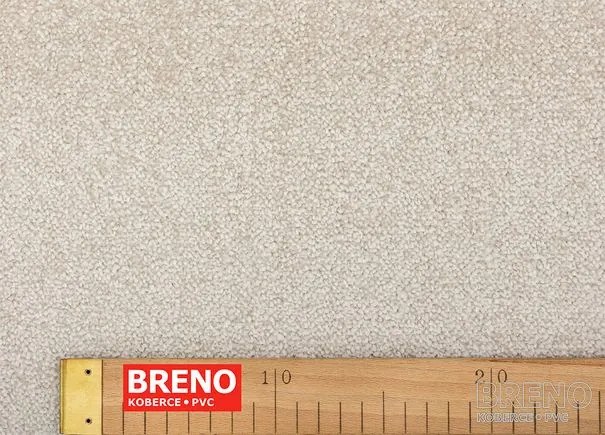 Breno Metrážový koberec RHYTHM 170, šíře 400 cm, Béžová