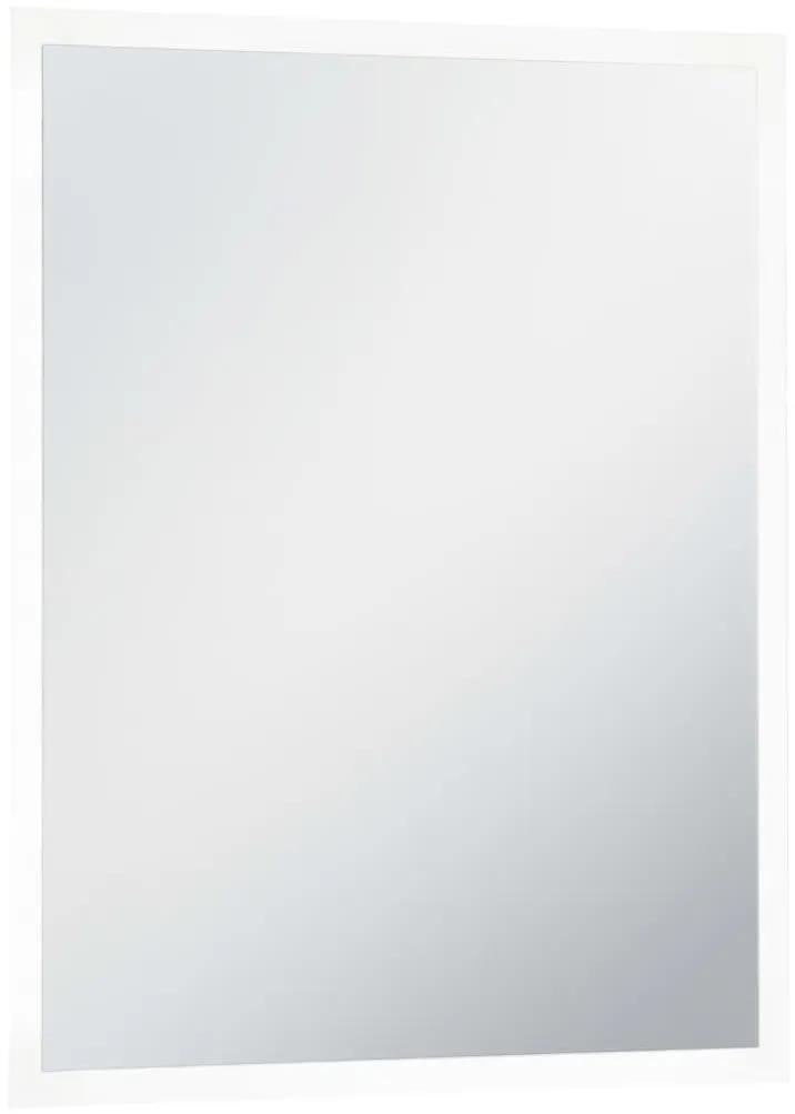 Koupelnové nástěnné zrcadlo s LED osvětlením 50 x 60 cm