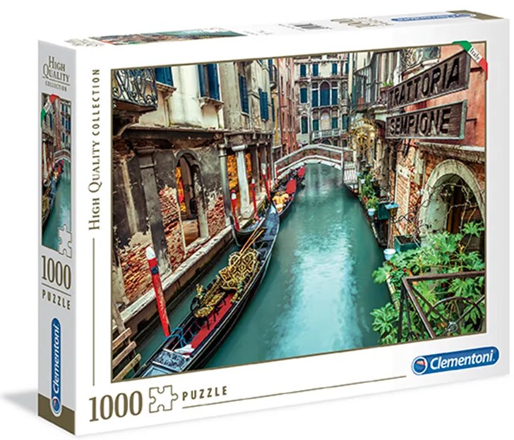 Clementoni - Puzzle 1000 Benátský kanál