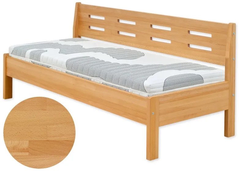 Kopeko Dřevěný gauč Materiál: Buk, Povrchová úprava: Moření, Specifikace: s područkami 70