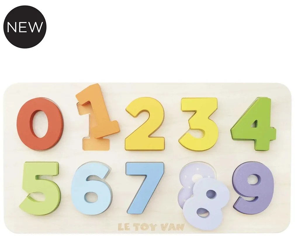 Le Toy Van Vkládací puzzle s čísly