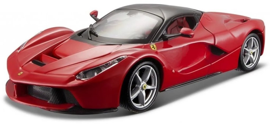 Model auta bburago ferrari la ferrari red