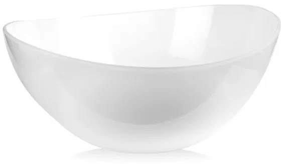 Bílá salátová mísa Vialli Design, 25 cm