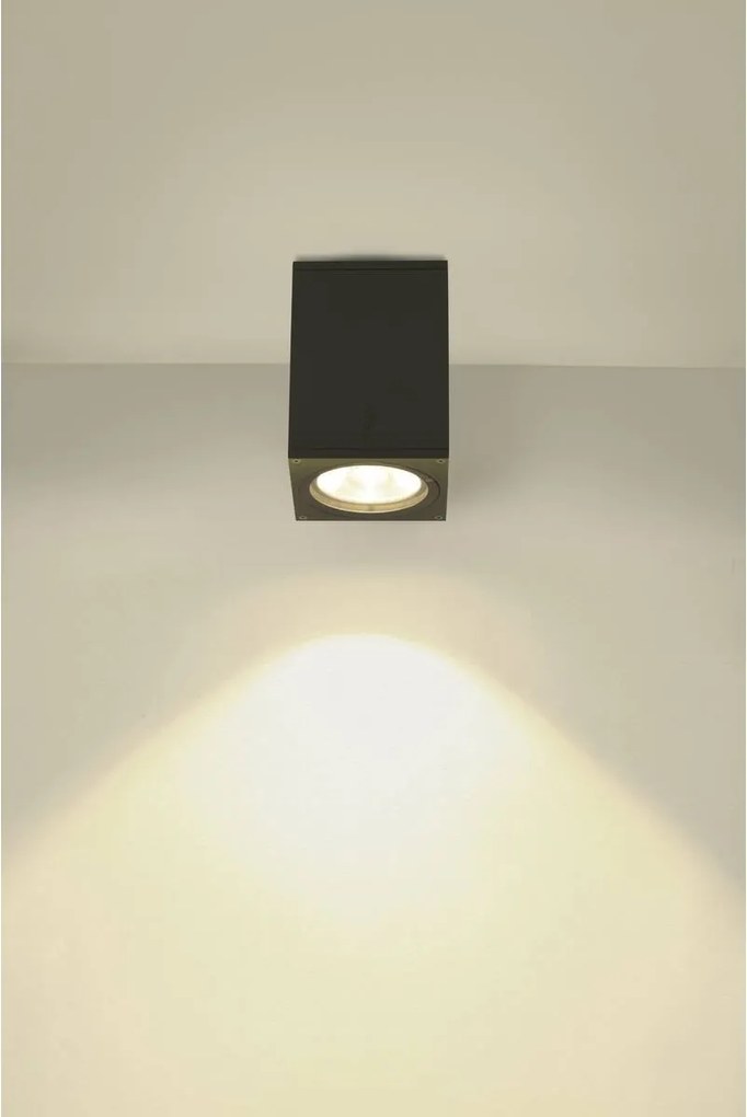 LA 1003421 ENOLA SQUARE M Outdoor, stropní LED svítidlo, antracitové - BIG WHITE (SLV)