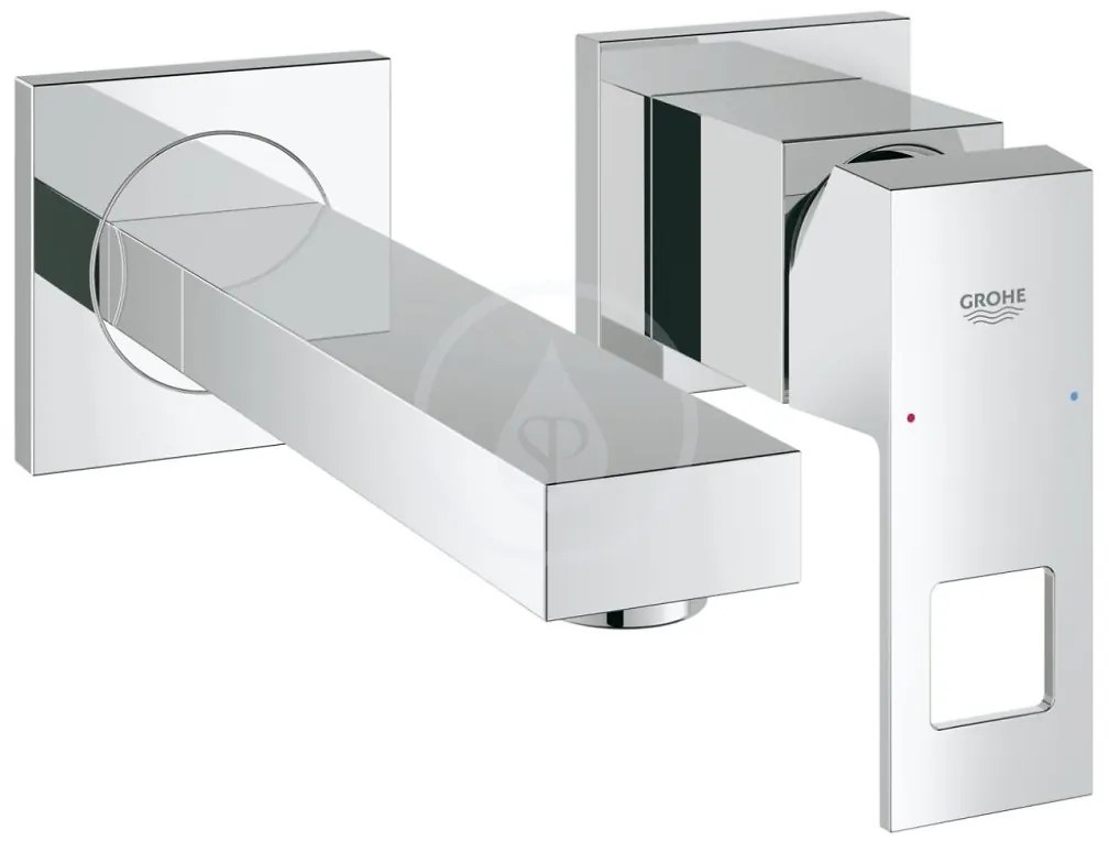 GROHE - Eurocube Umyvadlová 2-otvorová baterie, chrom 19895000