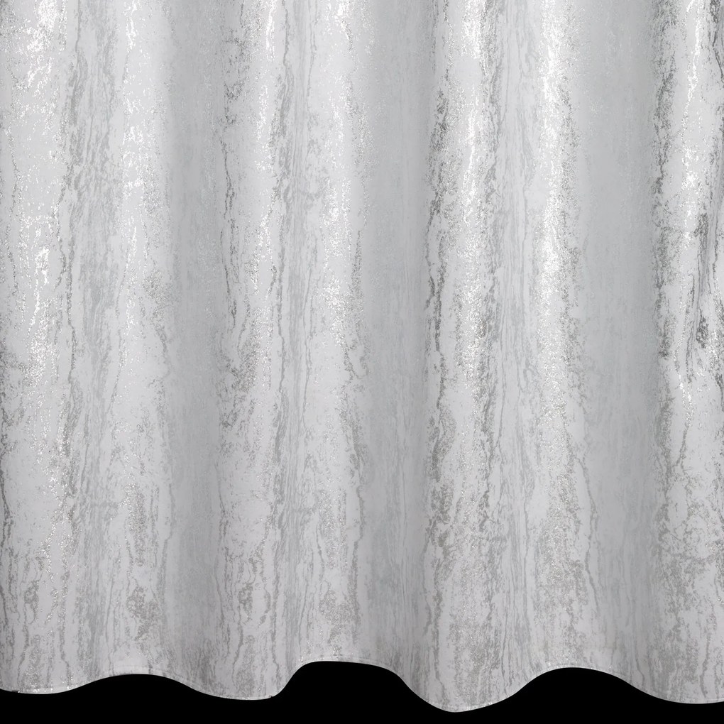 ZATEMŇOVACÍ ZÁVĚS NA KROUŽCÍCH ELISE 140X250 CM BÍLÁ