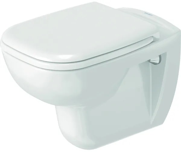Duravit 45351900A1 - Závěsné WC s prkénkem D-CODE keramika/lesklá bílá