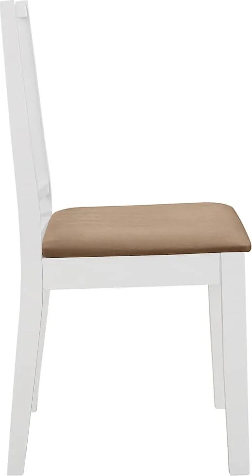 5dílný jídelní set MDF bílý 276402