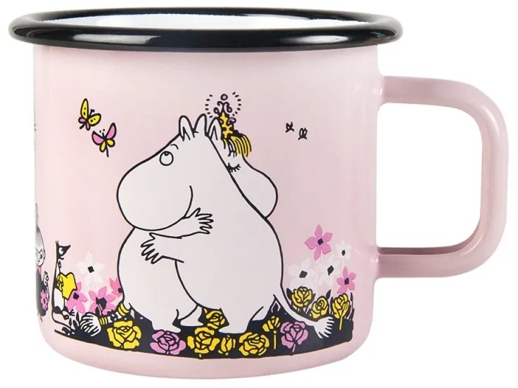 Hrnek Moomin Hug 0,37l, růžový