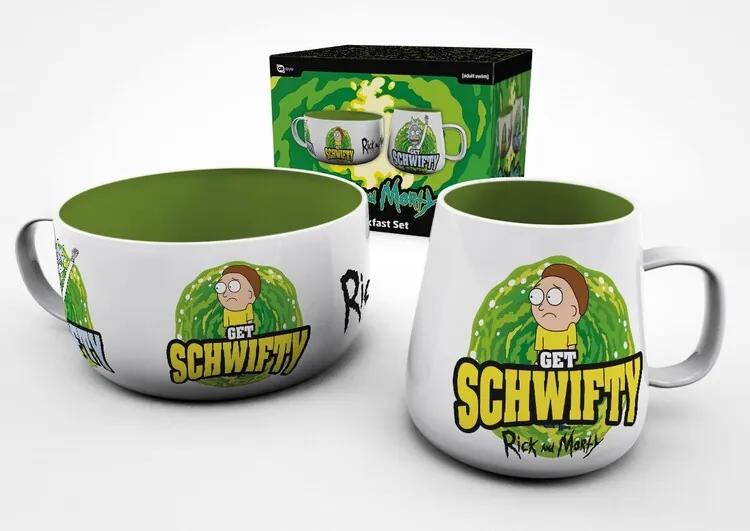 Dárkový set Rick and Morty - Get Schwifty