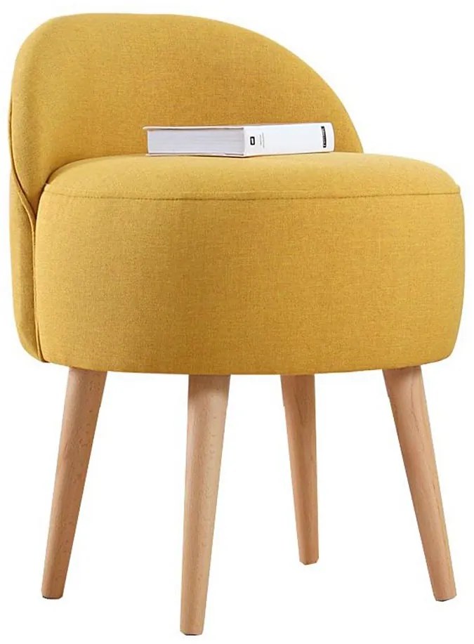 Asir Dětské křeslo NIKI pr. 46 cm žlutá 209FLF1148