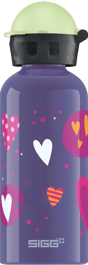 Sigg KBT dětská láhev 400 ml, glow heartballoons, 8505.60