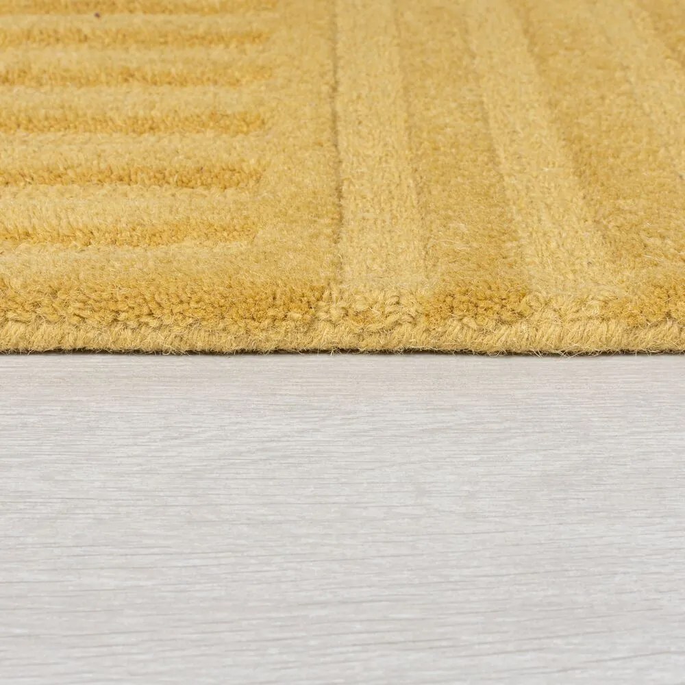 Flair Rugs koberce Kusový koberec Solace Zen Garden Ochre Rozměry koberců: 160x230