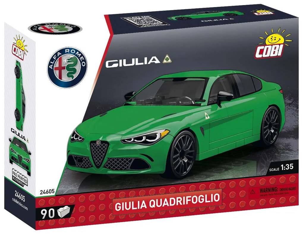 Cobi 24605 alfa romeo giulia quadrifoglio