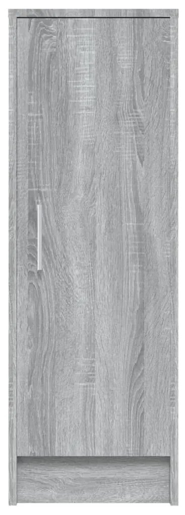 Botník šedý sonoma 32 x 35 x 92 cm kompozitní dřevo - Default Title