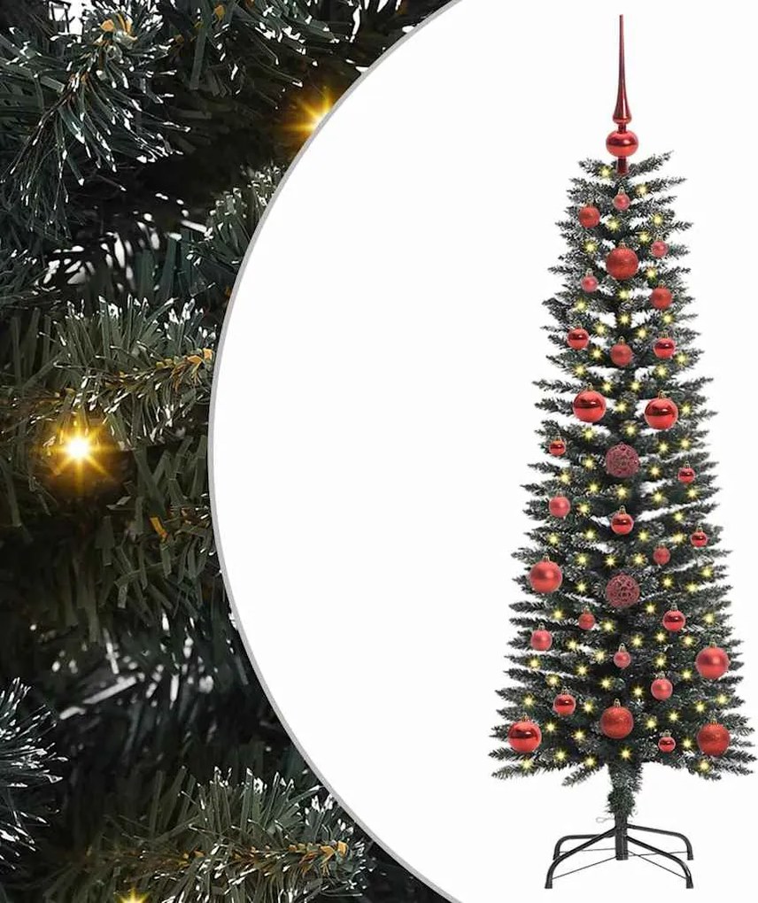 Umělý vánoční stromeček Zelená 120 cm PVC, plast a ocel 3395916
